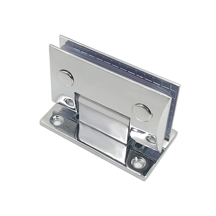 Shower Door Hinges 90 Degree Double Sided - Ally Hardware